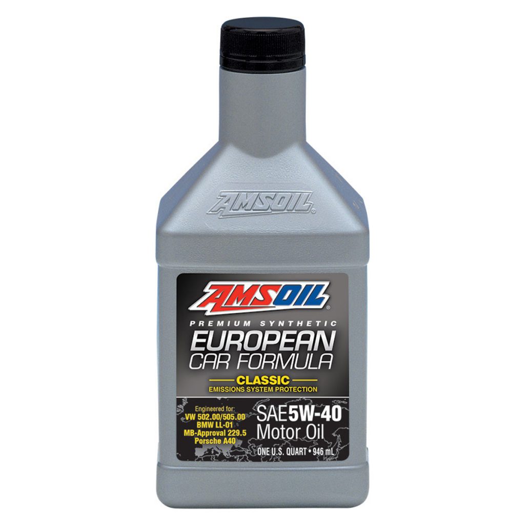 European Car Formula 5W-40 Classic ESP Synthetic Motor Oil | Ashlyn ...